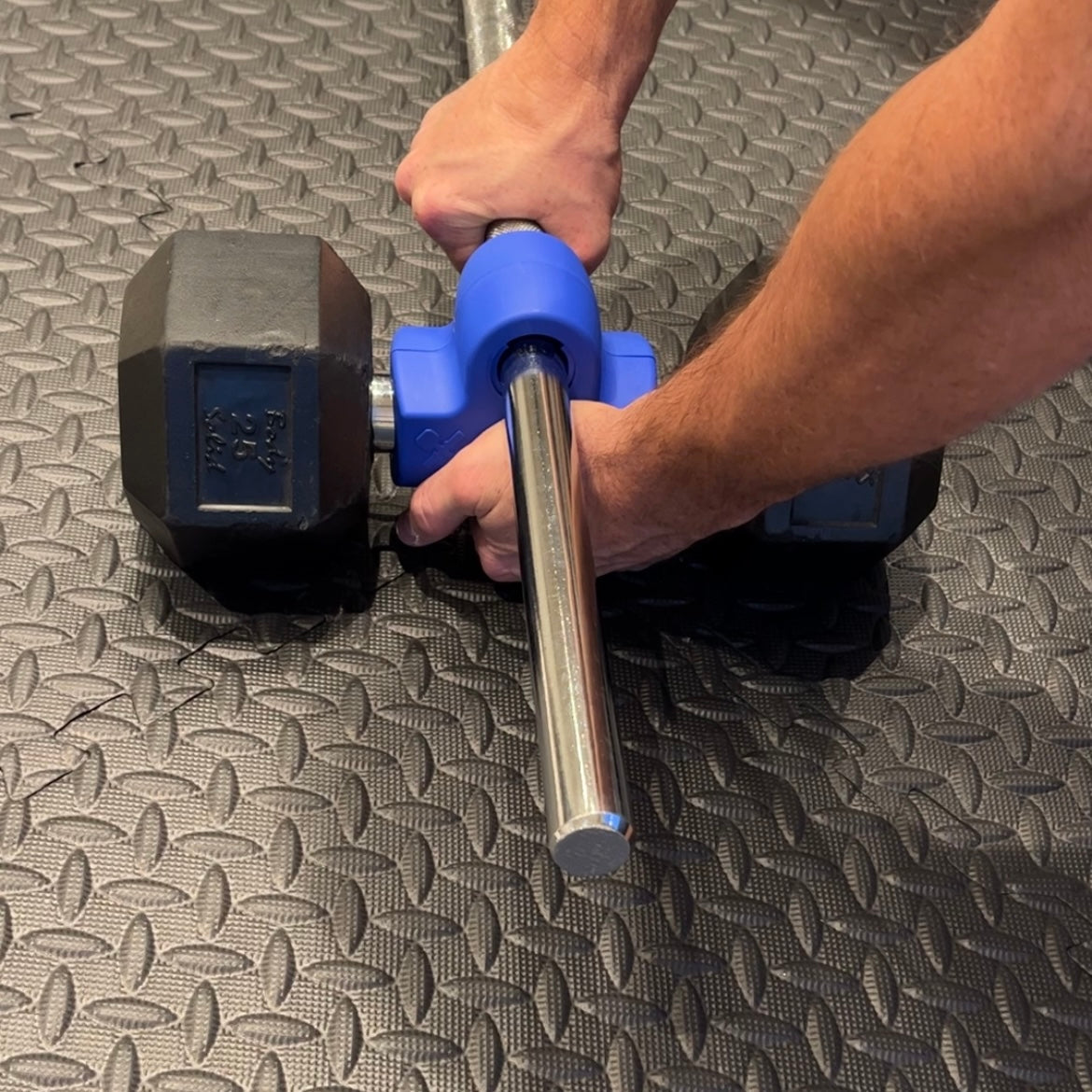 Multipurpose Dualbell Dumbbell to Bar Adapter Home Gym Connect Dumbbel
