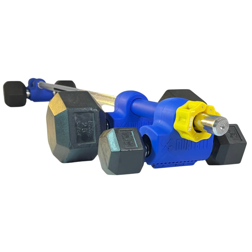Dualbell Dumbbell to Bar Adapter Home Gym Connect Dumbbells to Barbell