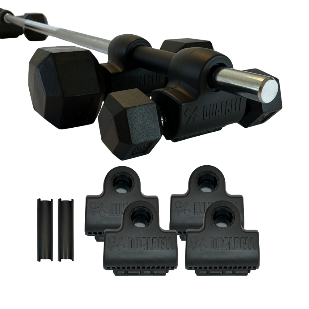 Dualbell Superset - Dumbbell to Barbell Adapter | Buy Dumbbells Adapter