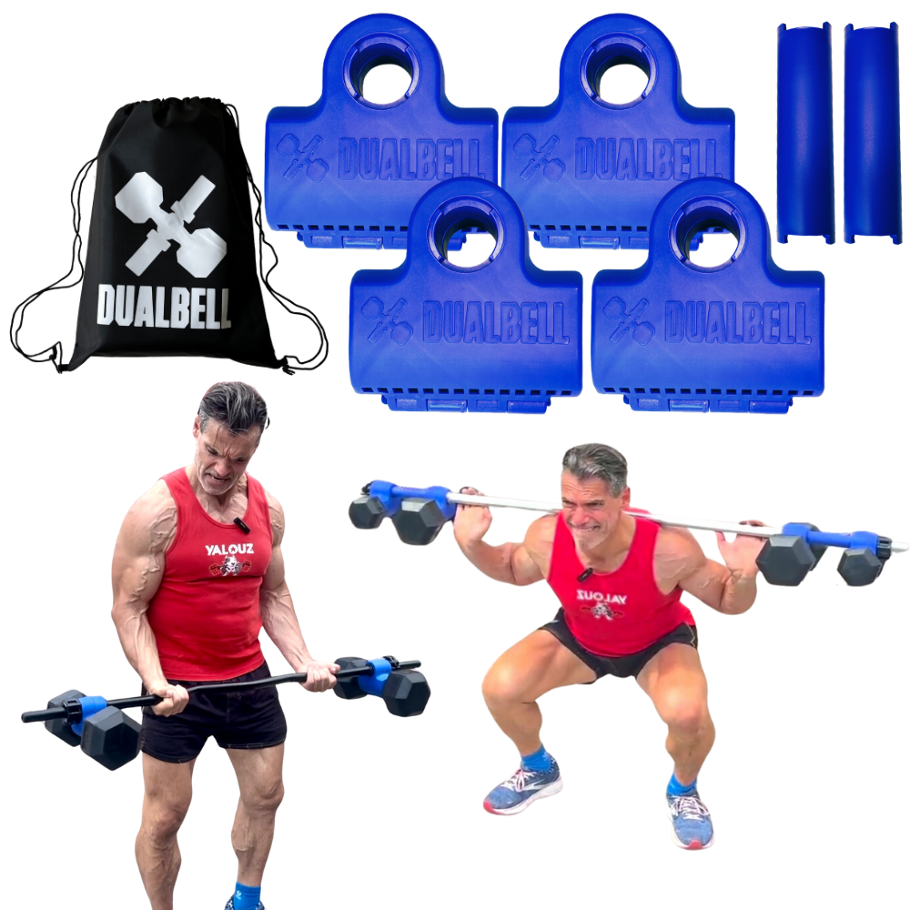 Dualbell Superset - Dumbbell to Barbell Adapter | Buy Dumbbells Adapter