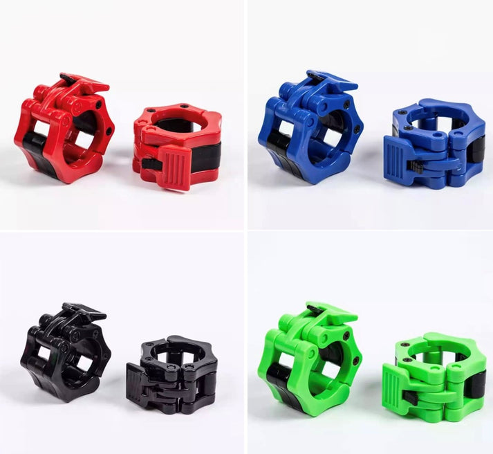 Weight Collars for Barbells | Barbell Clamps safer workouts | Dualbell